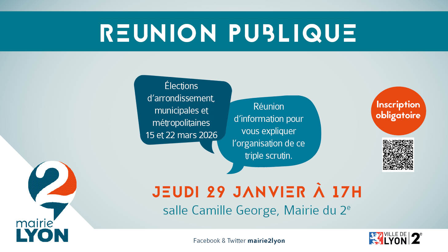 Réunion publique d’information - Triple scrutin de mars 2026 | Lyon ...